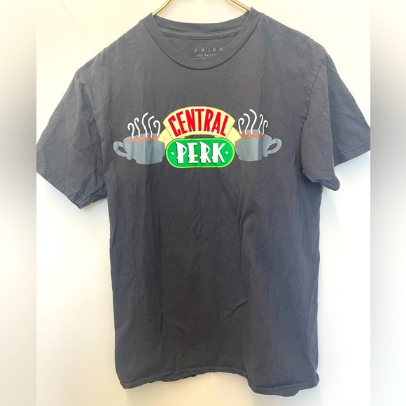FRIENDS | Tops | Authentic Friends Brand Central Perk Tshirt Size Small ...